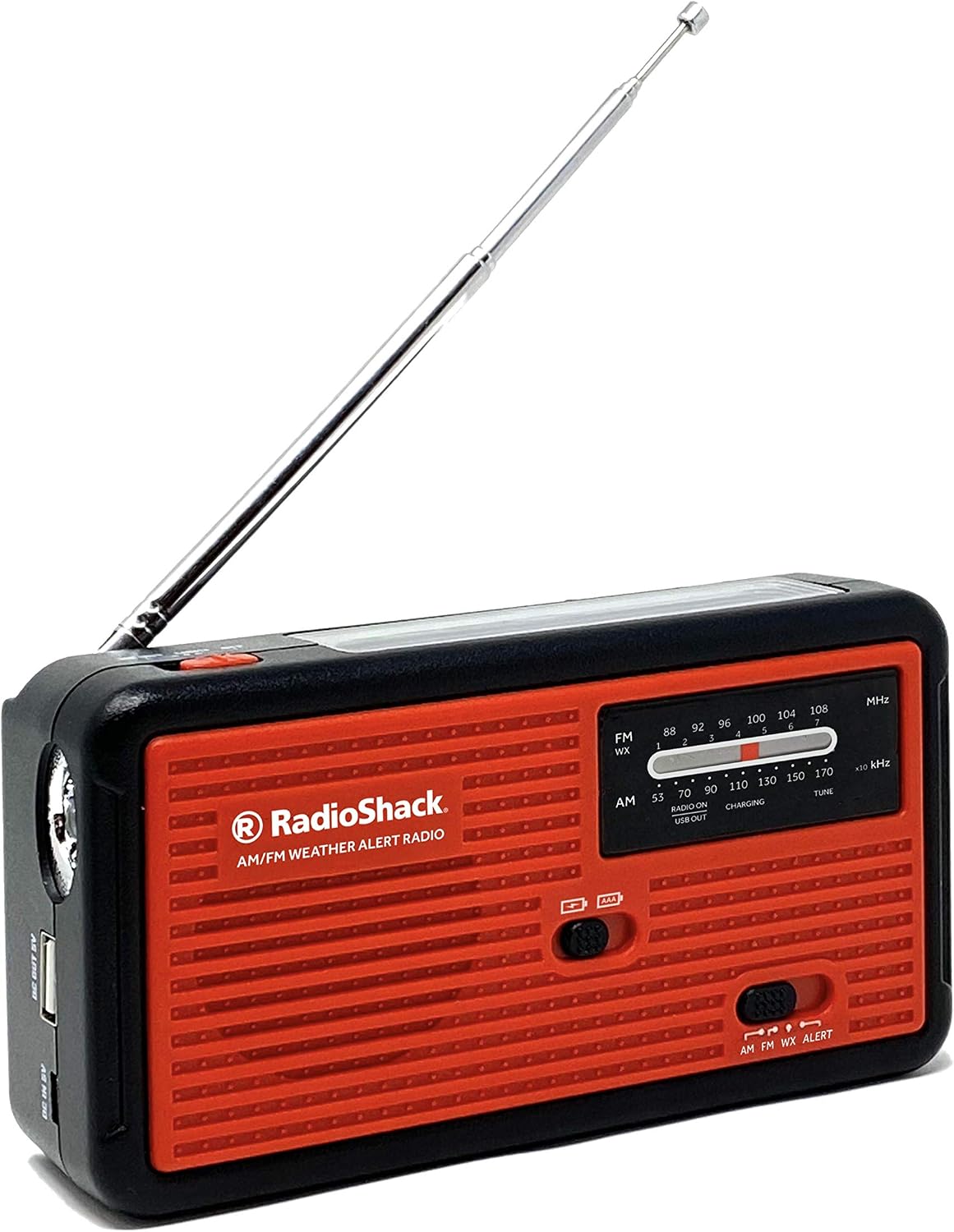 Amazon.com: RadioShack Emergency Radio – AM/FM/WX Radio to Receive NOAA ...