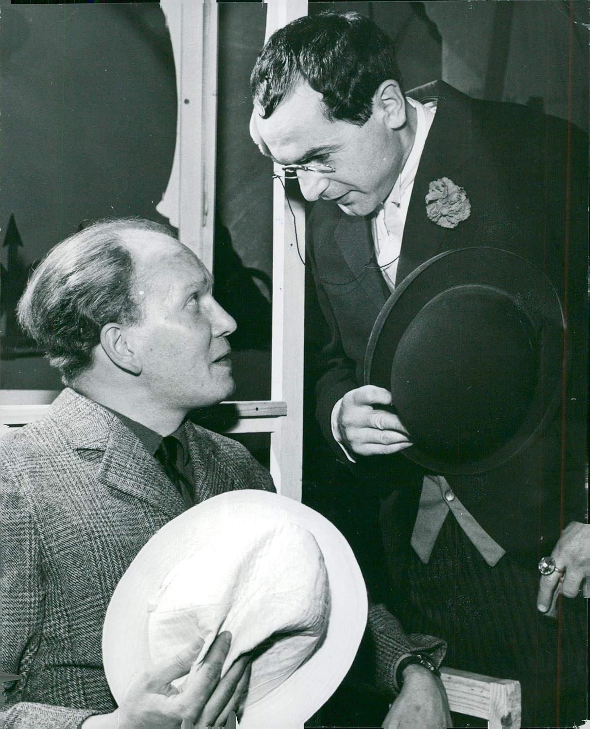 Amazon.com: Vintage photo of Percy Brandt and Palle Granditsky during a ...