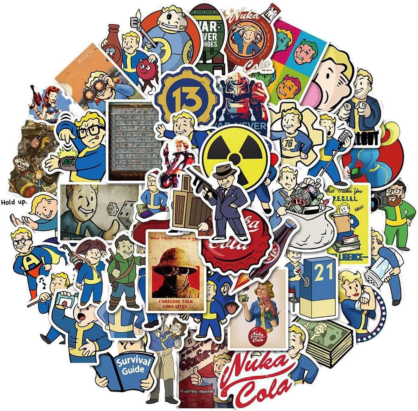 Amazon.com - New California Republic - NCR - Fallout Fan Art Sticker ...