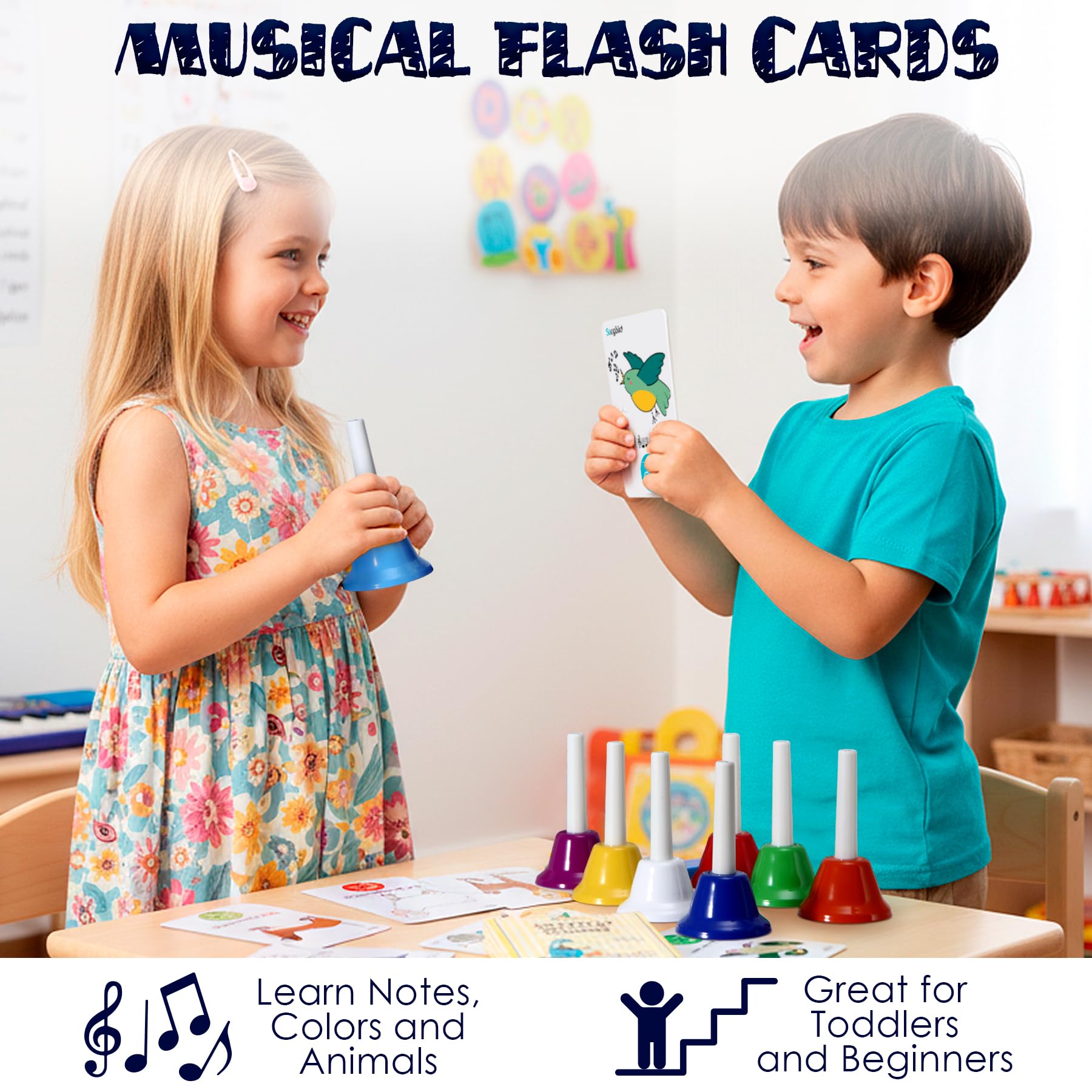 Snapklik.com : Musical Flash Cards For Kids Learning Notes Reading ...