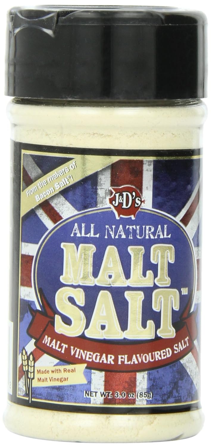 Amazon.com : J&D's Malt Salt, 3 Ounce (Pack of 6) : Flavored Salt ...