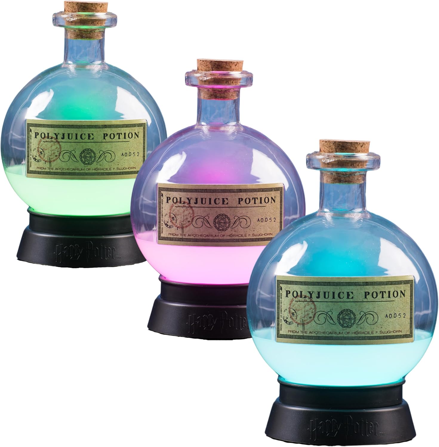 Fizz Creations Harry Potter Large Potion Lamp - Multicolour LED ...