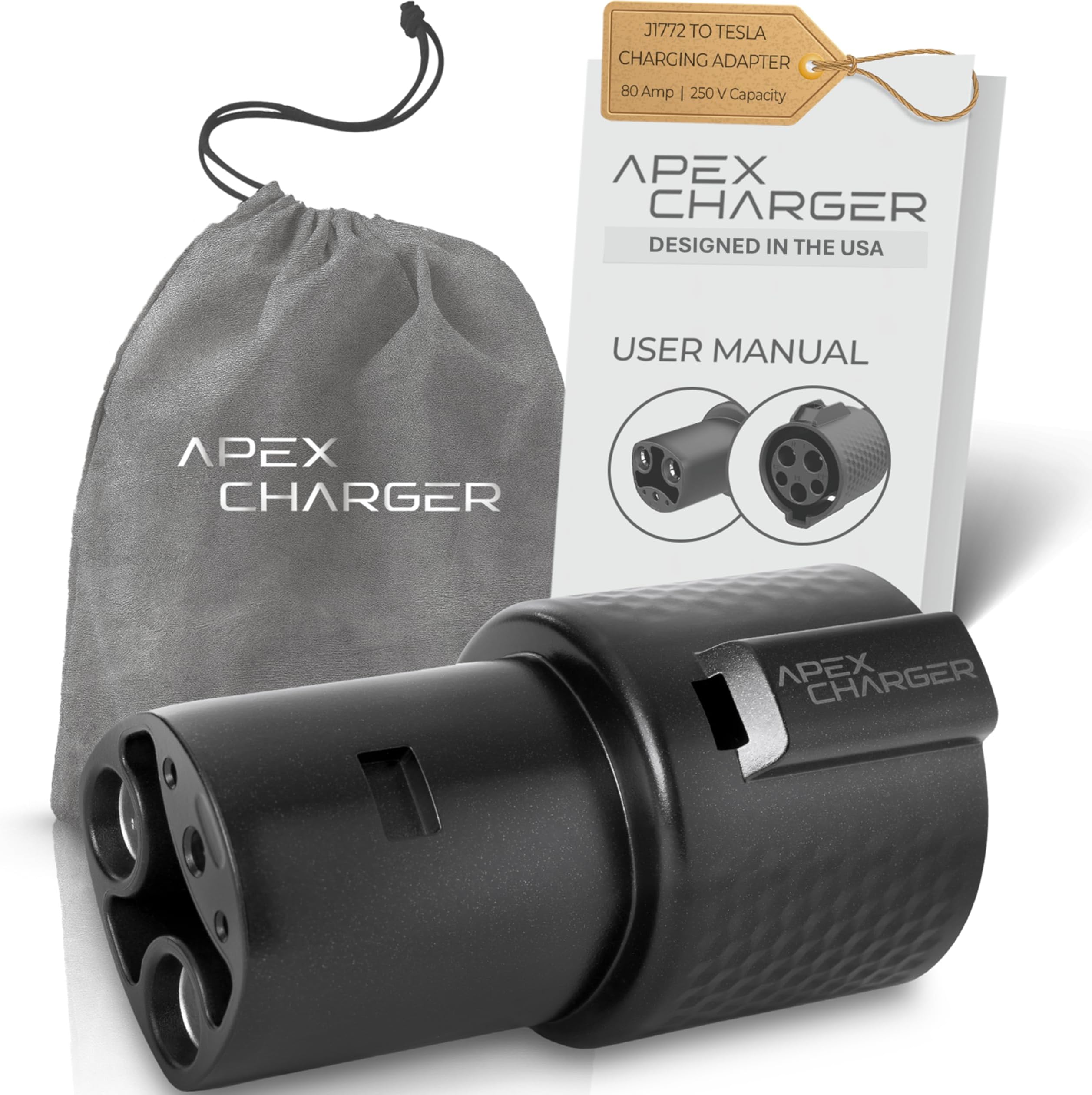 Amazon.com: *FOR TESLA ONLY* ApexCharger PRO 1 connector: J1772 to ...