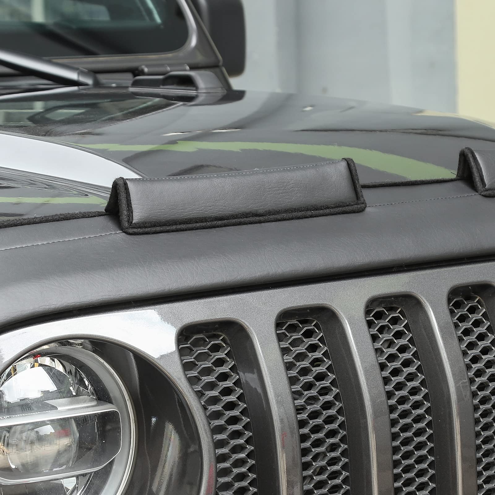 Snapklik.com : Front Hood Bra Cover Protector For 2018-2024 Jeep ...