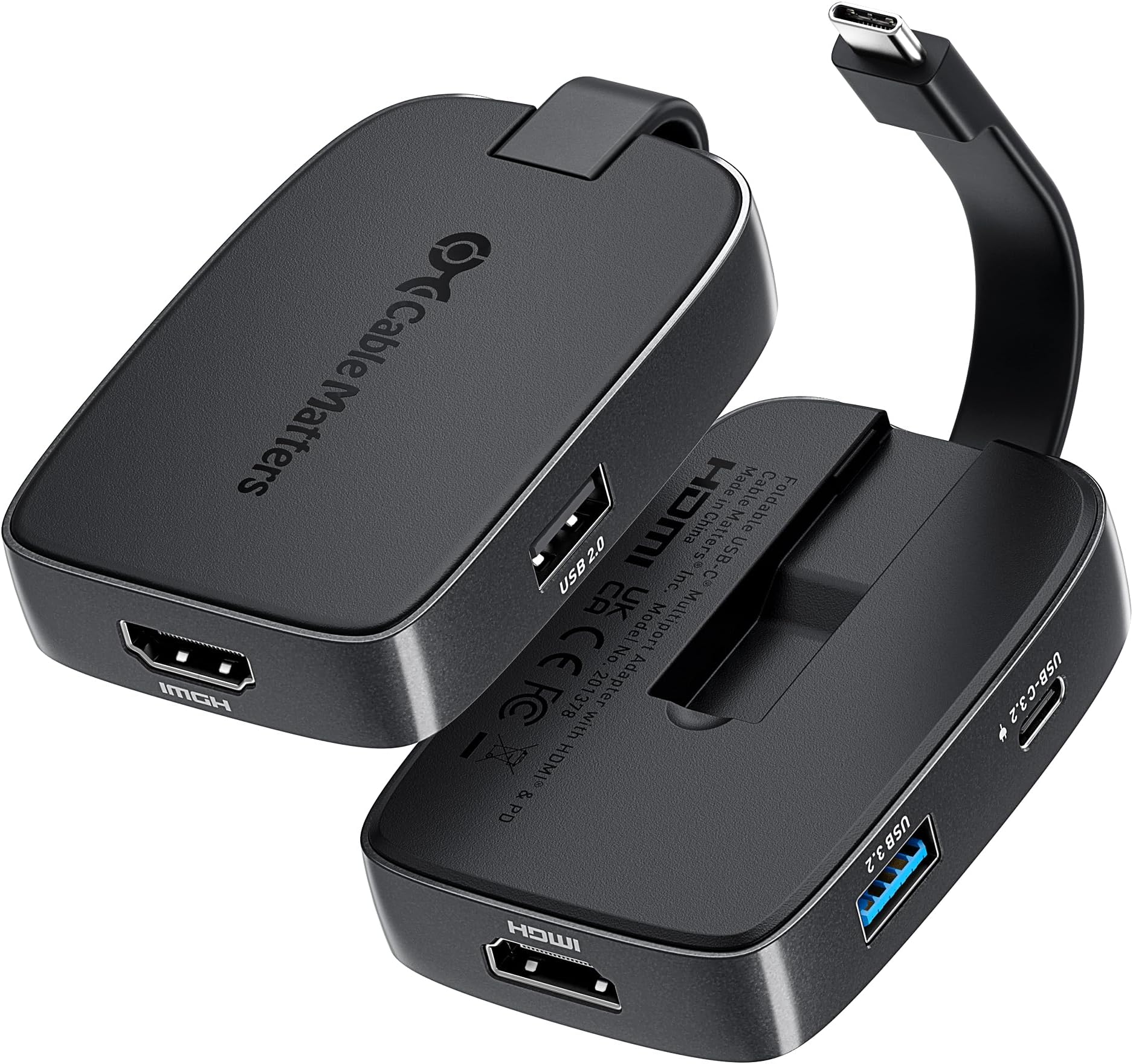 Cable Matters Dual Monitor USB C Hub mit 2X 4K DisplayPort, 2X USB 2.0 ...