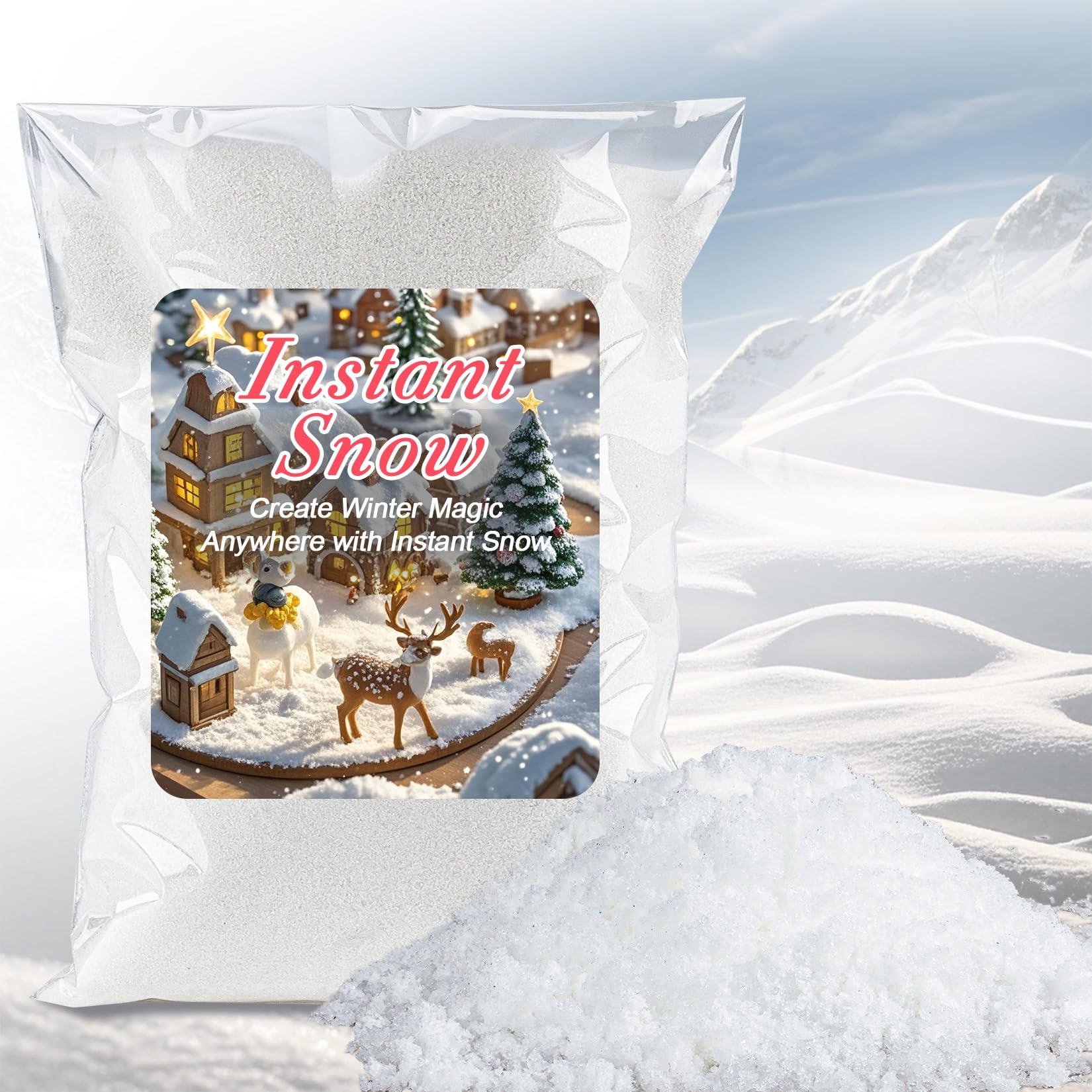 Snapklik.com : Fake Instant Snow Artificial Snow For Crafts Fake Snow ...