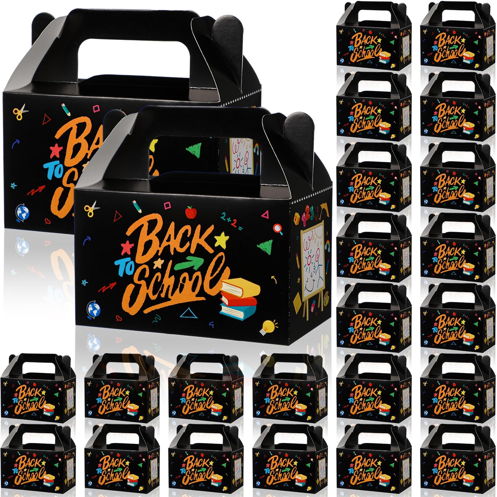 Amazon.com: TaoBary 24 Pack Back to School Box Party Favor Paper Boxes ...