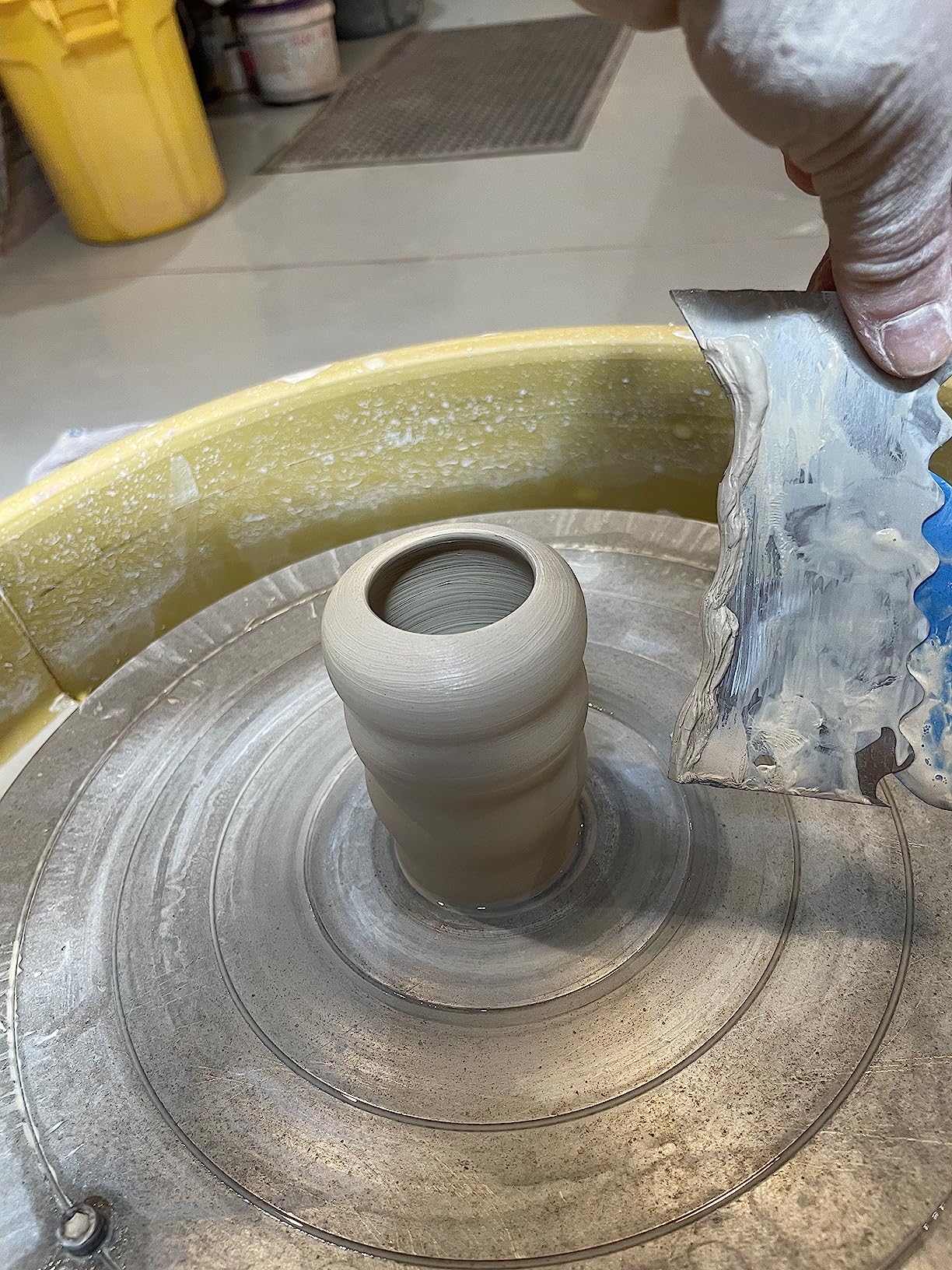 $2/mo - Finance 8 Pcs Metal Pottery Tool Profile Rib Bundle Stainless Steel Clay Scraper Tool ...