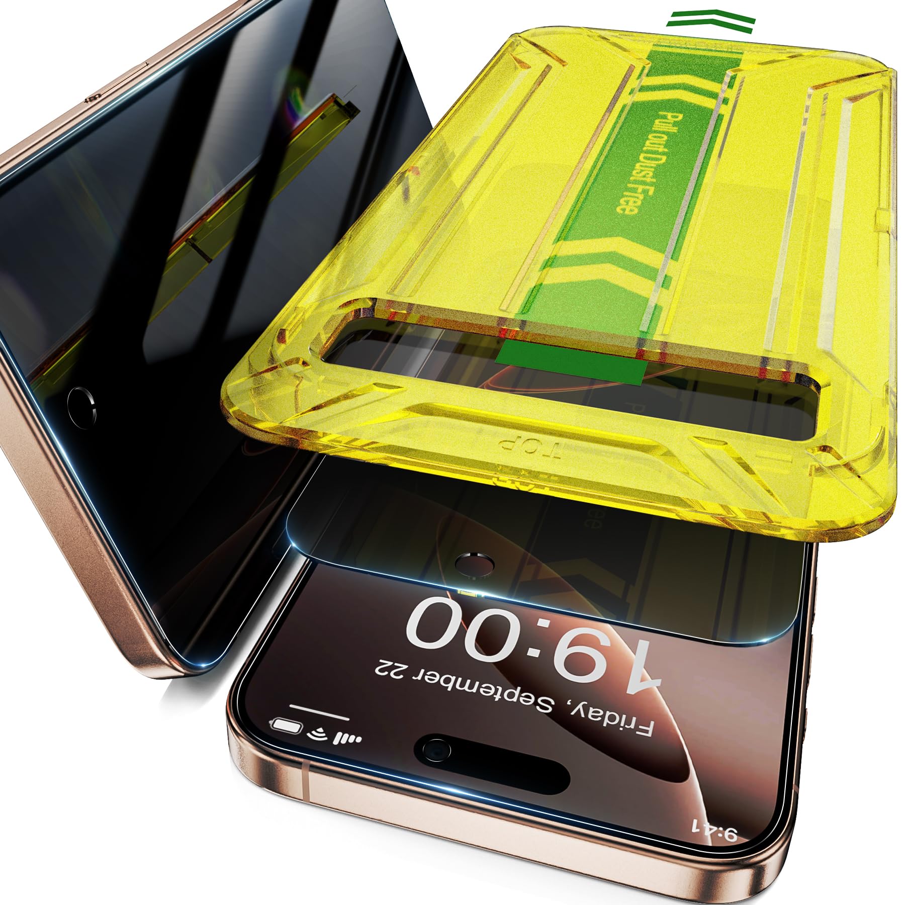 Amazon.com: Fotbor for Apple iPhone 16 Pro Max True 23° Privacy Screen ...