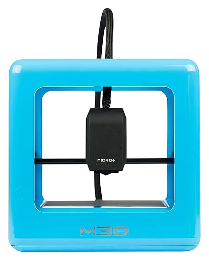 M3D Micro+ Desktop 3D Printer for Home, Work, and School Use, Includes ...