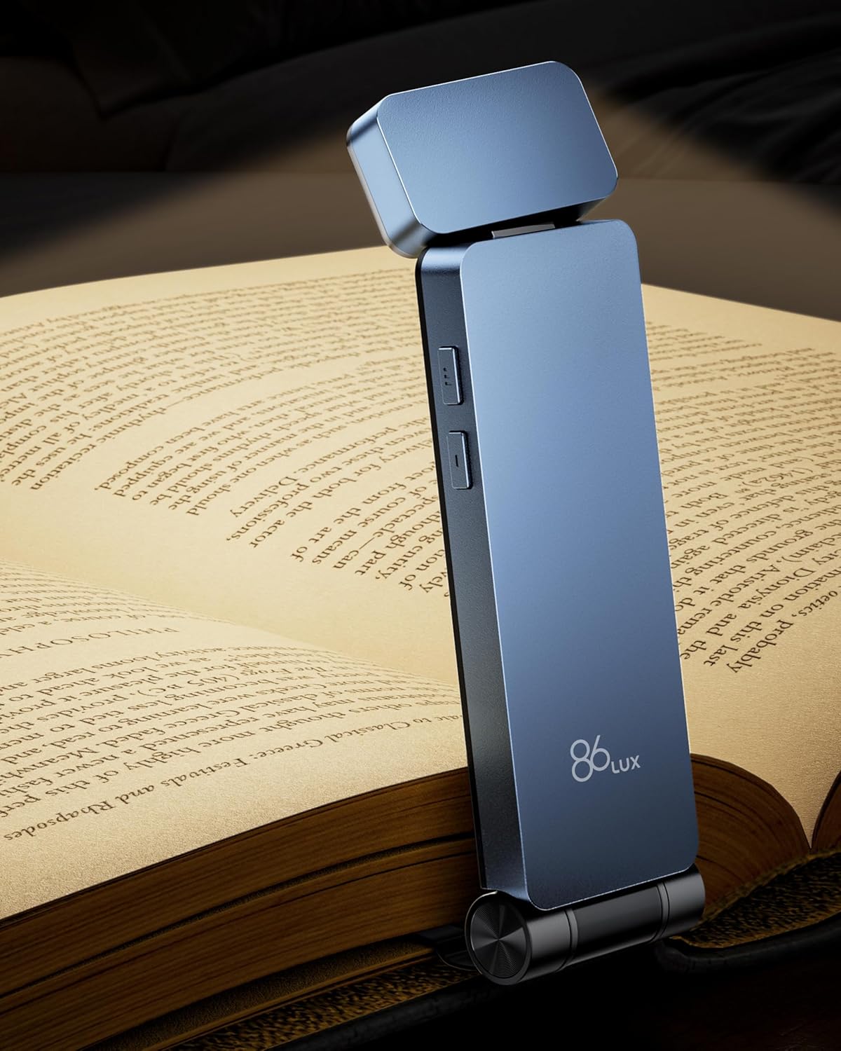 86lux Reading Light, Rechargeable Book Light for Reading in Bed ...