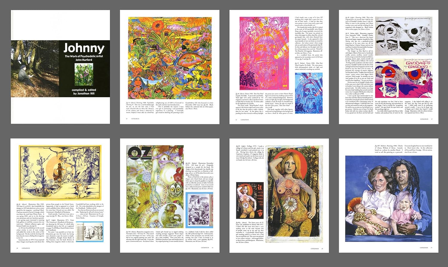 Johnny, the Work of Psychedelic Artist John Hurford: Amazon.co.uk: Hill ...