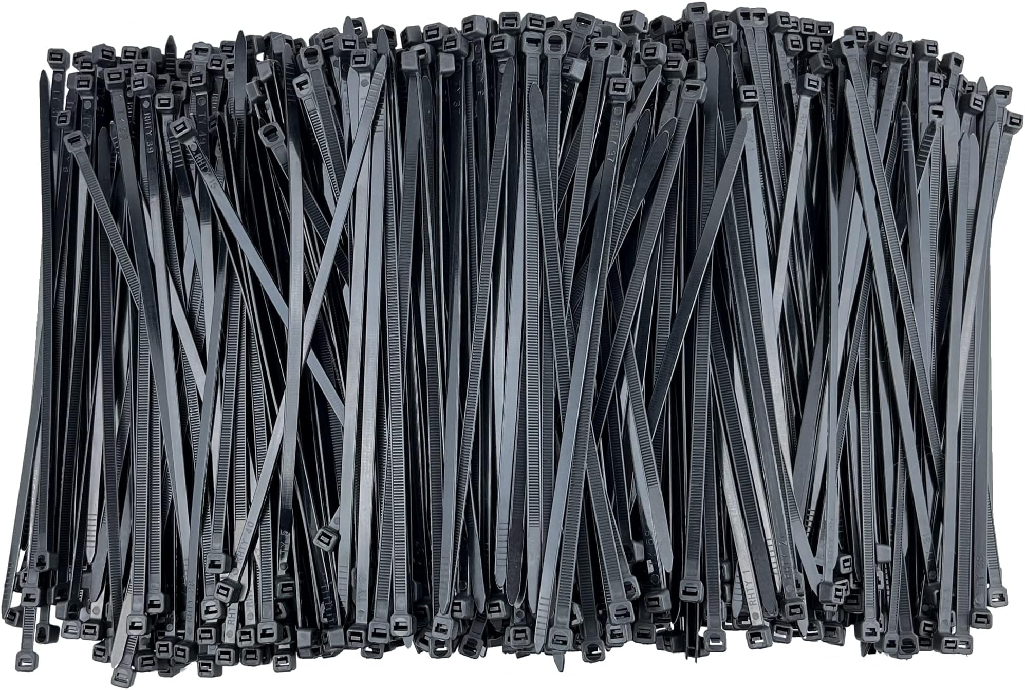Amazon.com: Zip Ties, RAZCC 1200pcs Black Cable Zip Ties 8 Inch, Heavy ...