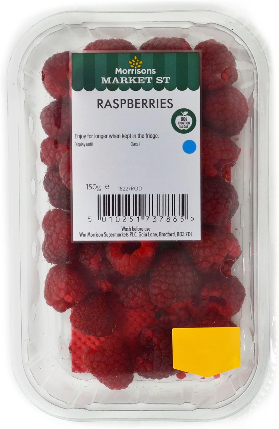 Morrisons Raspberry, 150 g : Amazon.co.uk: Grocery