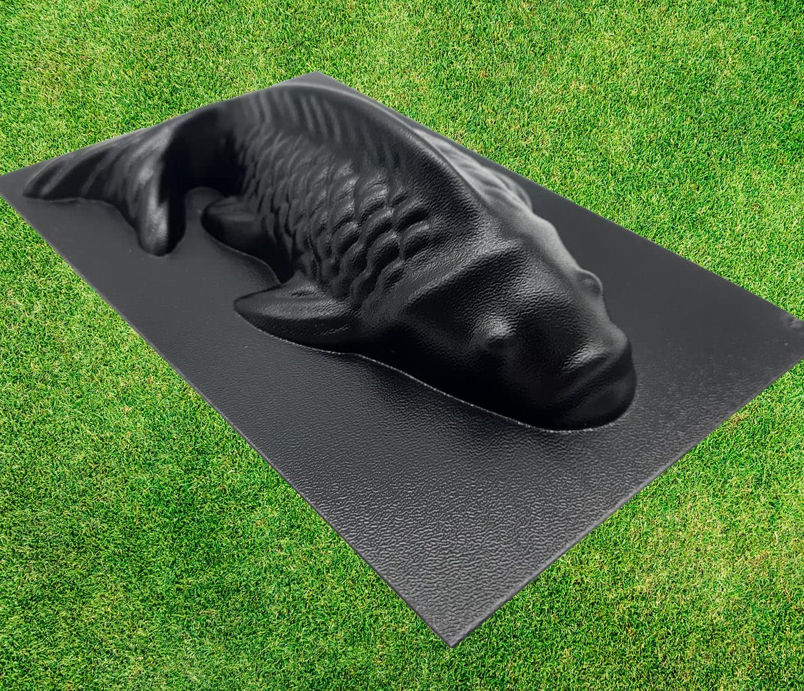 Amazon.com: BETONEX 3D Fish Cement Molds Plastic ABS 2mm - Fish Scale ...