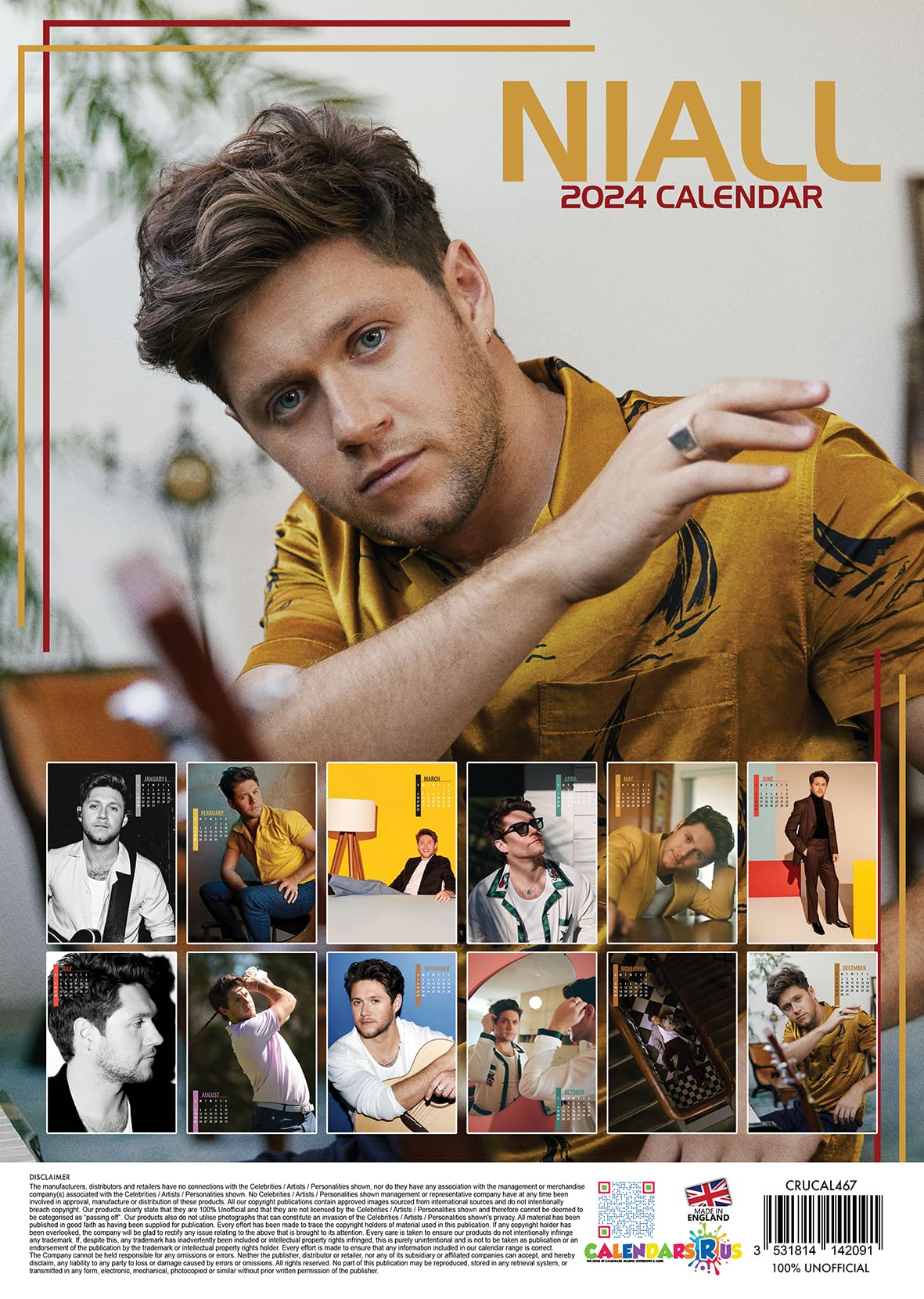 Niall Horan December 2024