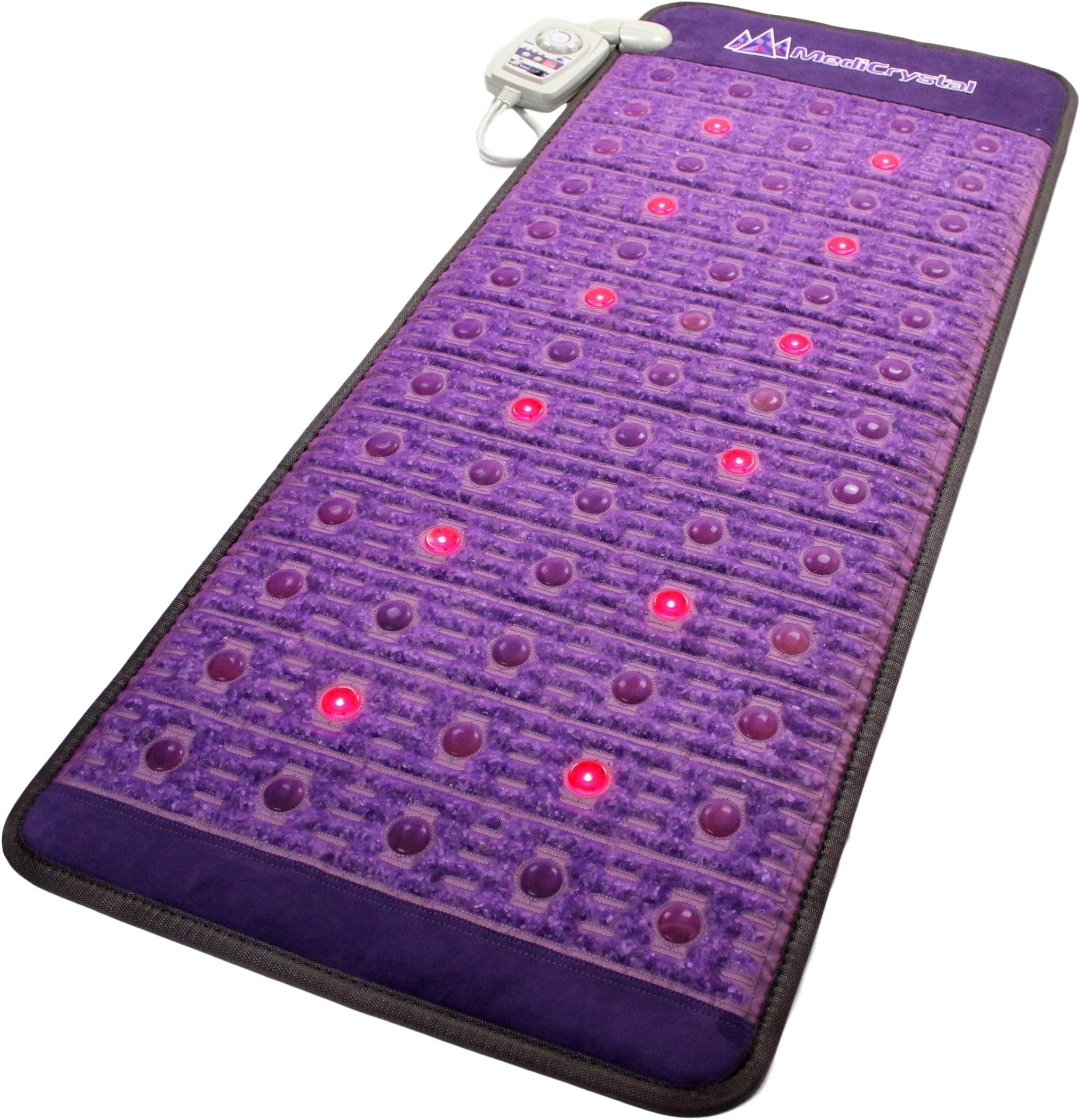 Amazon.com: MediCrystal Far Infrared Amethyst Mat - Natural Agates ...