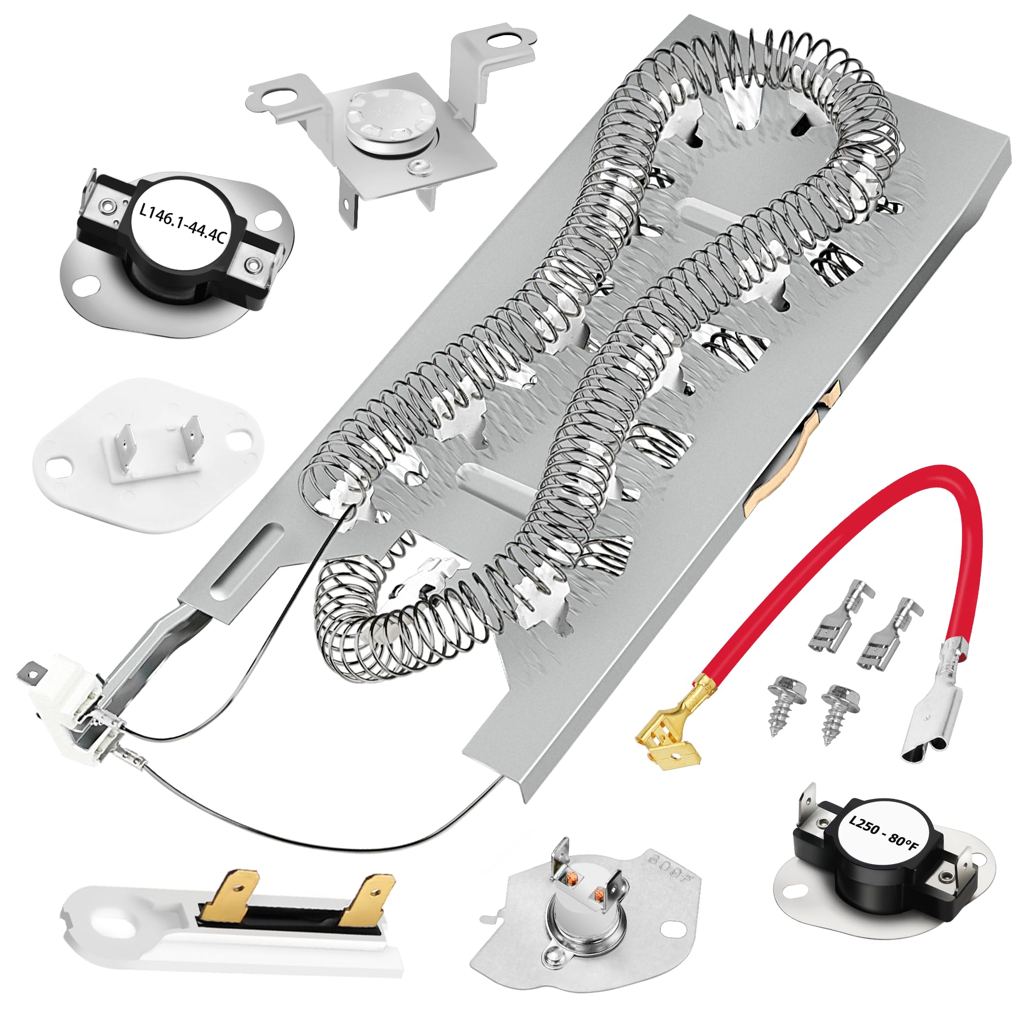Snapklik.com : UPGRADE HEATING PLATE WP3387747 W11344457 Dryer Heating ...