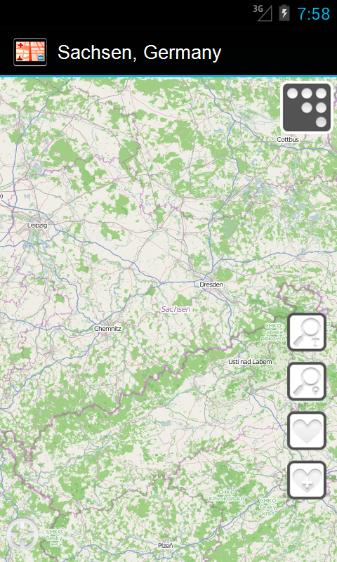 Sachsen, Germany Vector Map: Travel Monster:Amazon.com:Appstore for Android