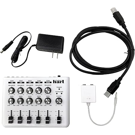 Amazon.com: Maker Hart LOOP MIXER - Portable Audio Mixer with 5 ...