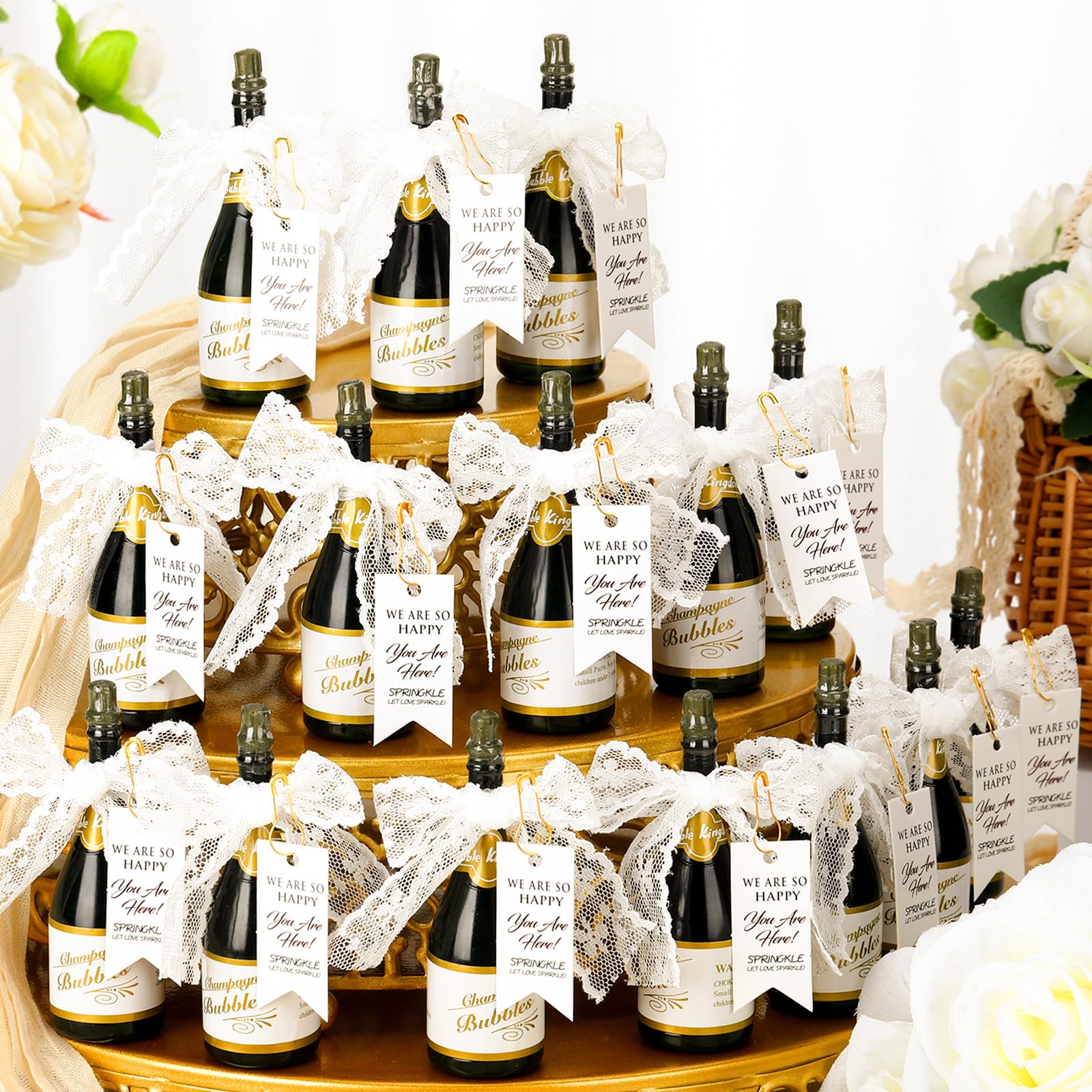 Mni Champagne Wedding Favors
