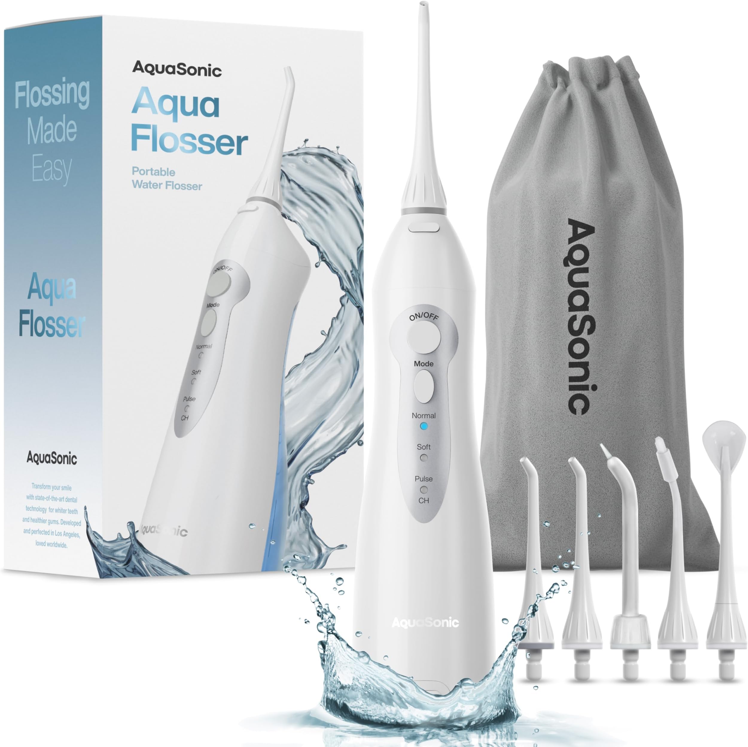 Amazon.com: Waterpik Power Flosser Flexible Tip, Battery Operated ...