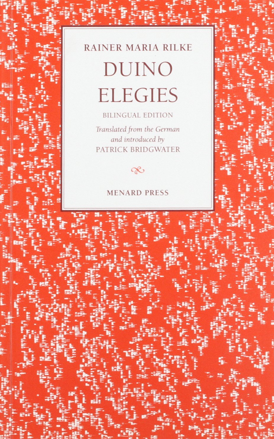 Duino Elegies Rilke Rainer Maria 9781874320265 Amazon Books