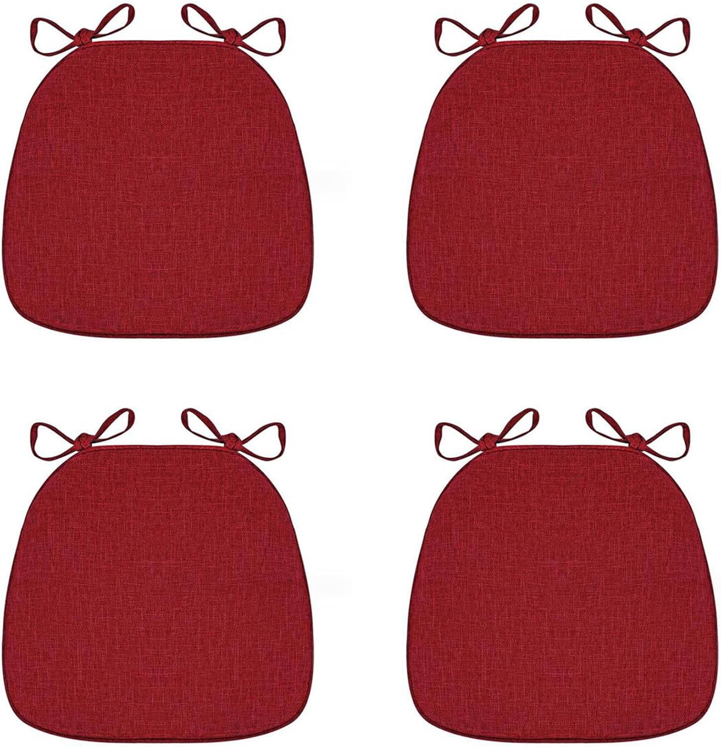 Amazon.com: JEIMALEN Chair Pads with Ties for Dining Chair Set of 4 ...