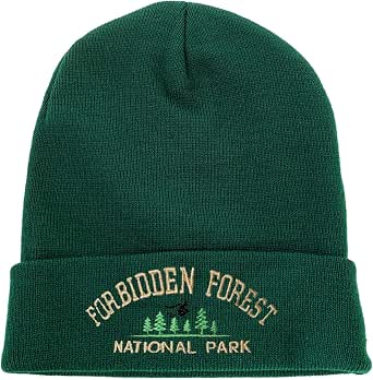 USmania Forbidden Forest National Park Embroidered Beanie Winter Hat ...