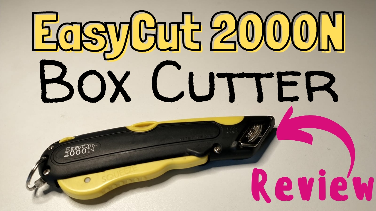 Watch EASYCUT Box Cutter 2000N Series Review on Amazon Live