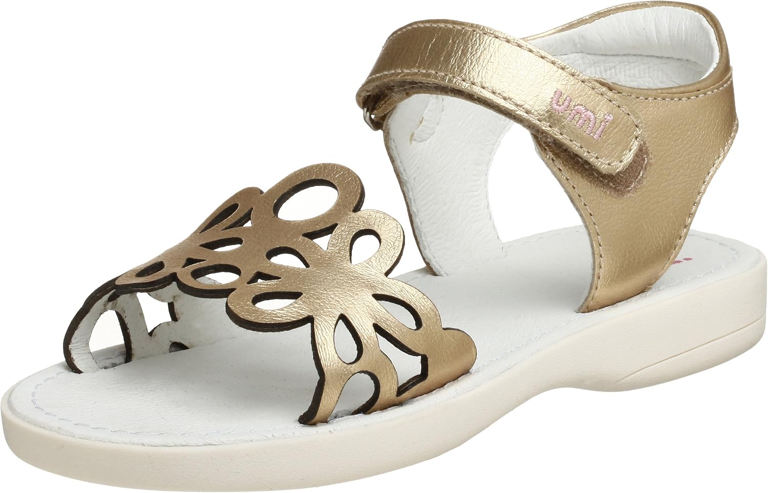 Amazon.com | umi Toddler/Little Kid Magnolia Sandal,Gold,28 EU (US ...