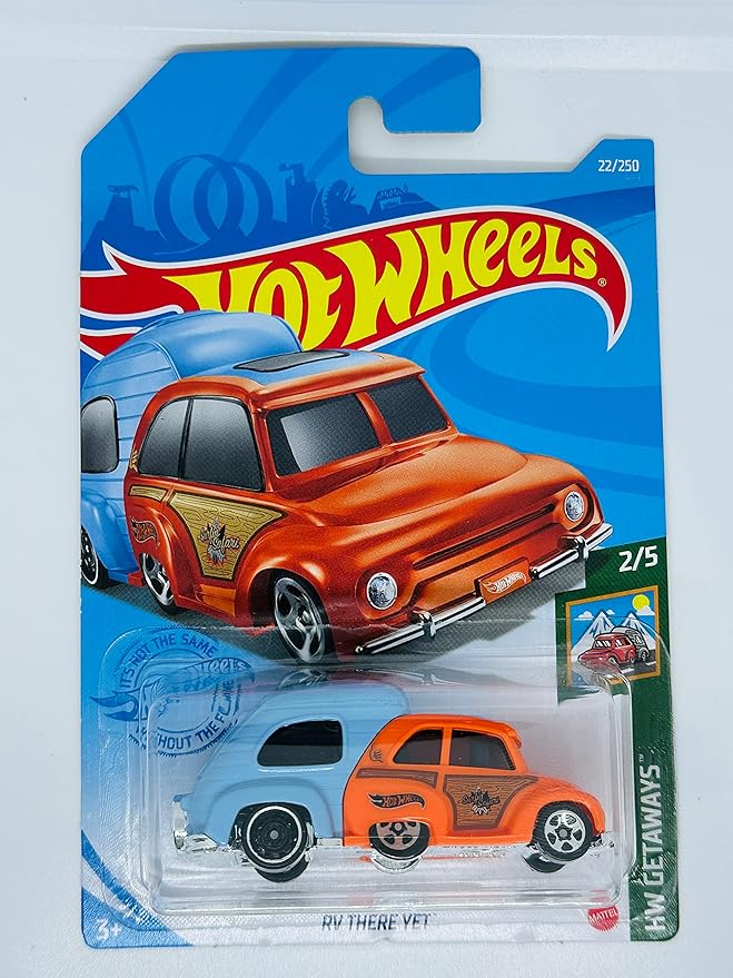 Amazon.com: Hot Wheels - RV There Yet - Orange - HW Getaways 2/5-22/250 ...