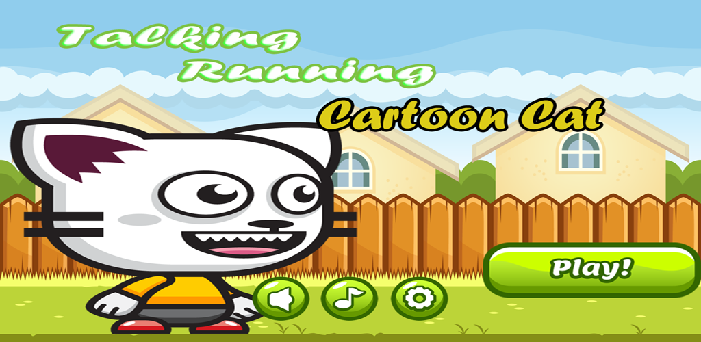 Cartoon Cat Running