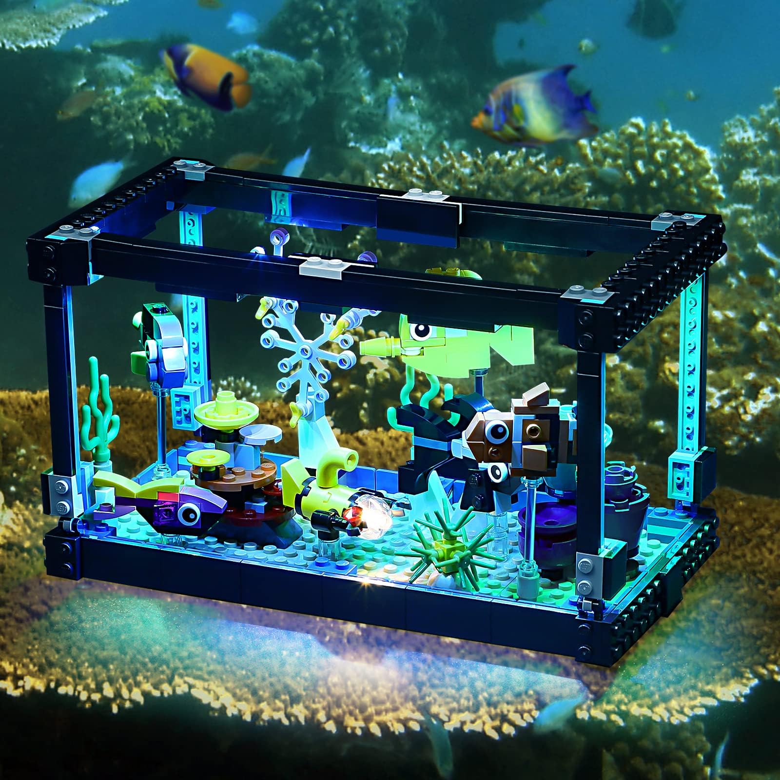 Amazon.com: YEABRICKS LED Light for Lego-31122 Creator 3-in-1 Fish Tank ...