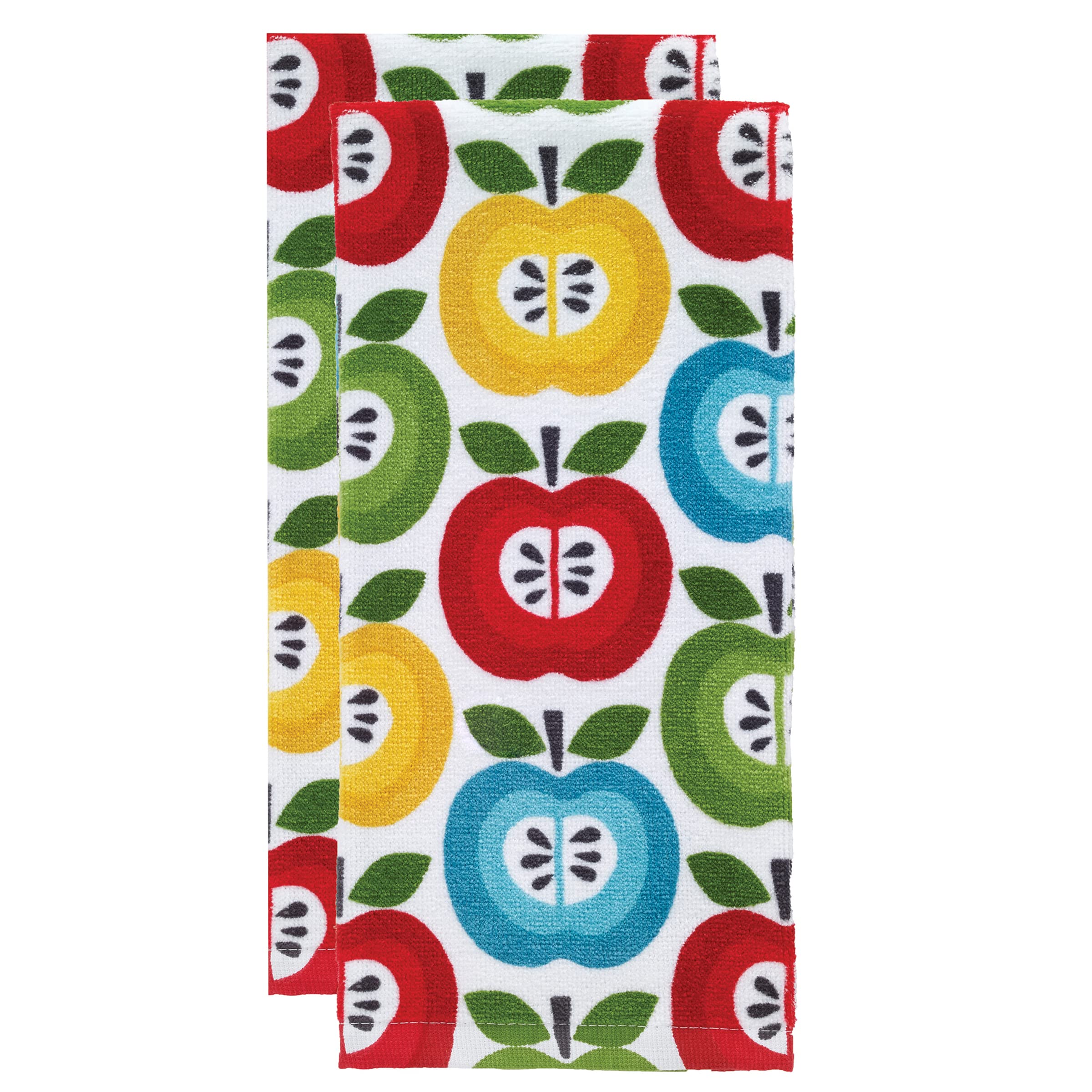Snapklik.com : T-Fal Fiber Reactive Print Kitchen Towels: Highly ...
