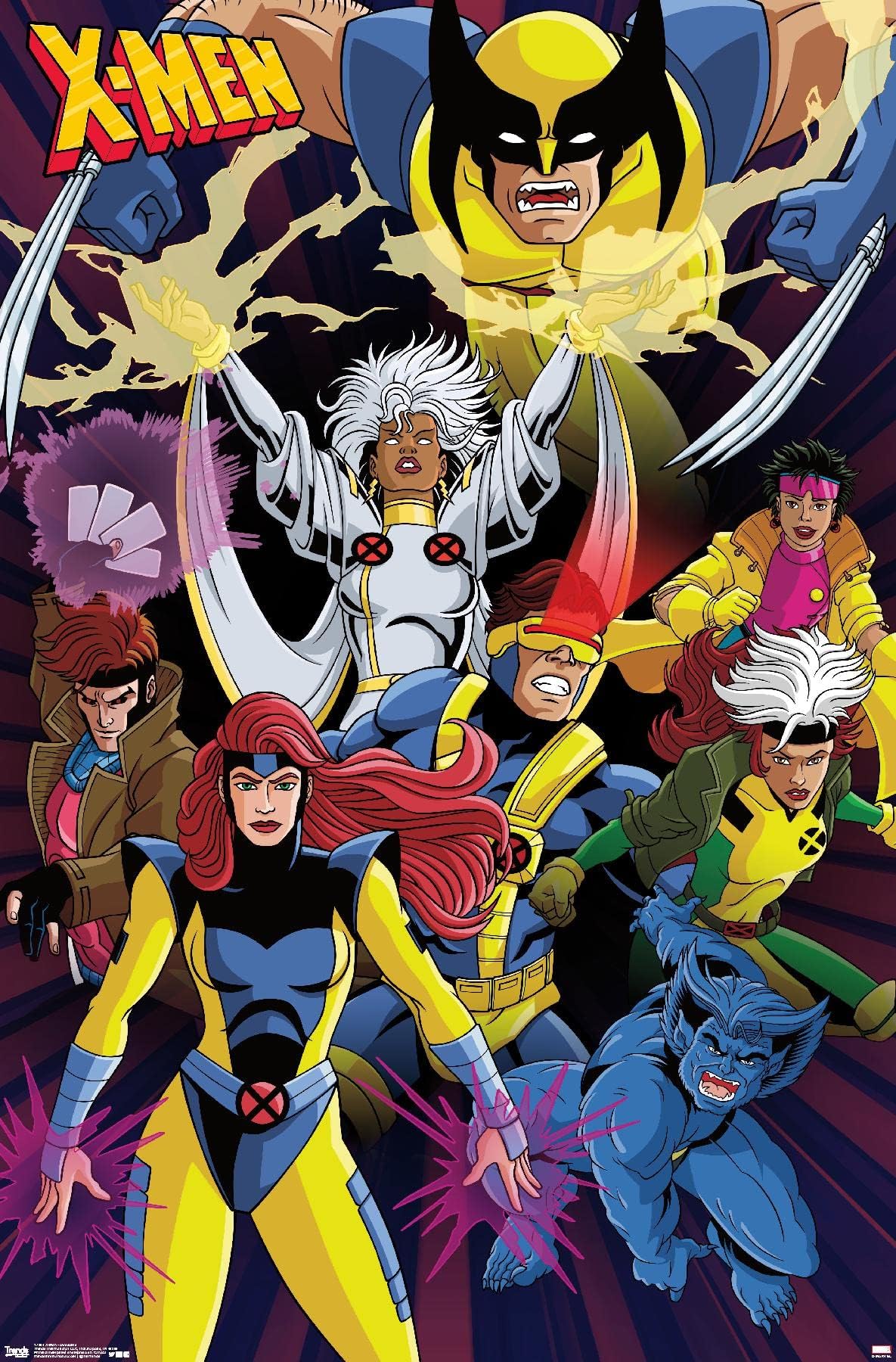 Amazon.com: Trends International Marvel Comics - Presents Grid Wall ...