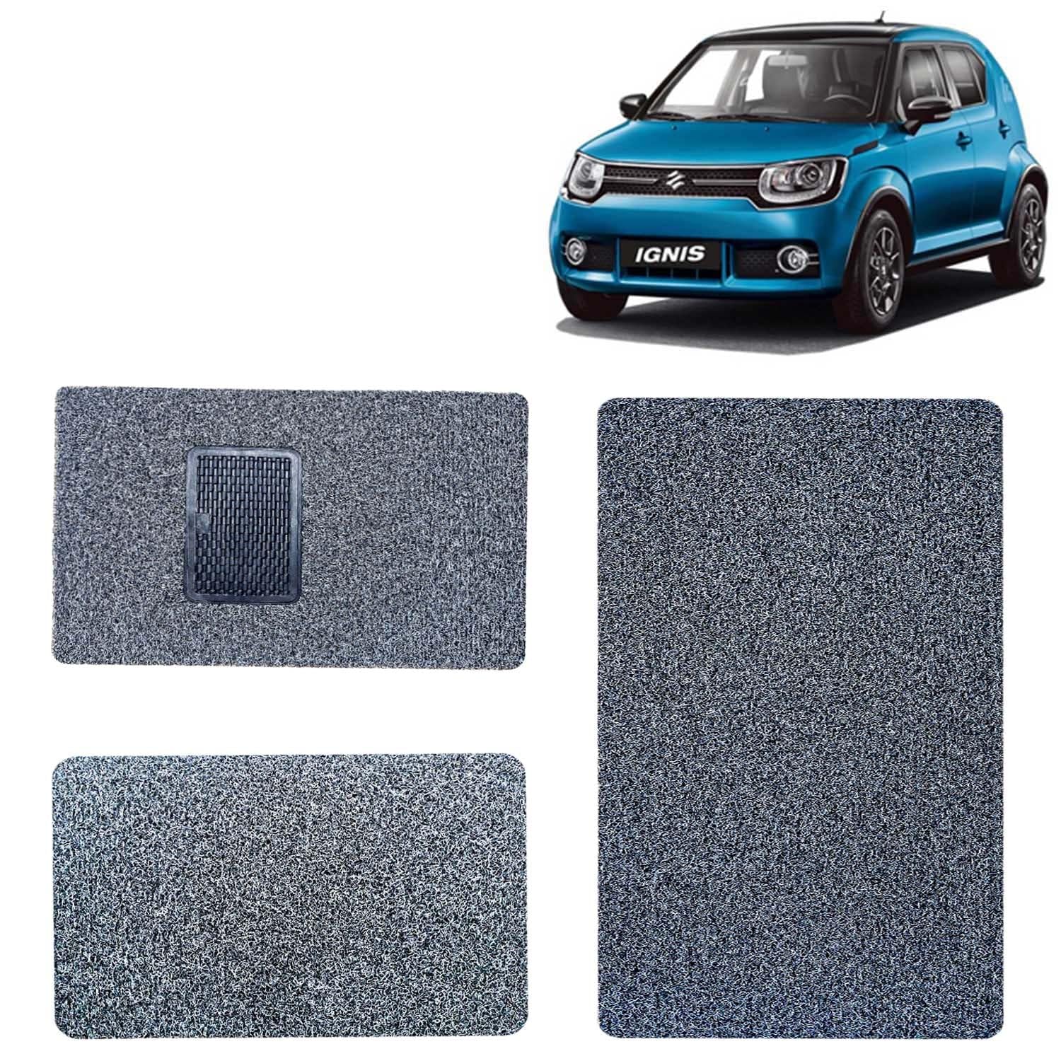 KINGSWAY® Noodle Grass PVC Car Floor Foot Mats - 12mm Thickness ...