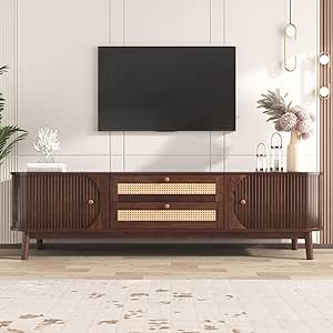 Jaxenor TV Stand Cabinet, 170cm Lowboard TV Unit for Living Room, Long ...