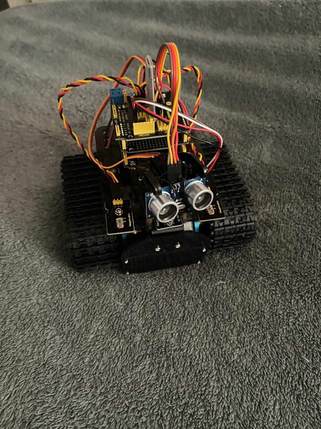 $12/mo - Finance KEYESTUDIO Mini Tank Robot V2 Smart Car Kit for ...