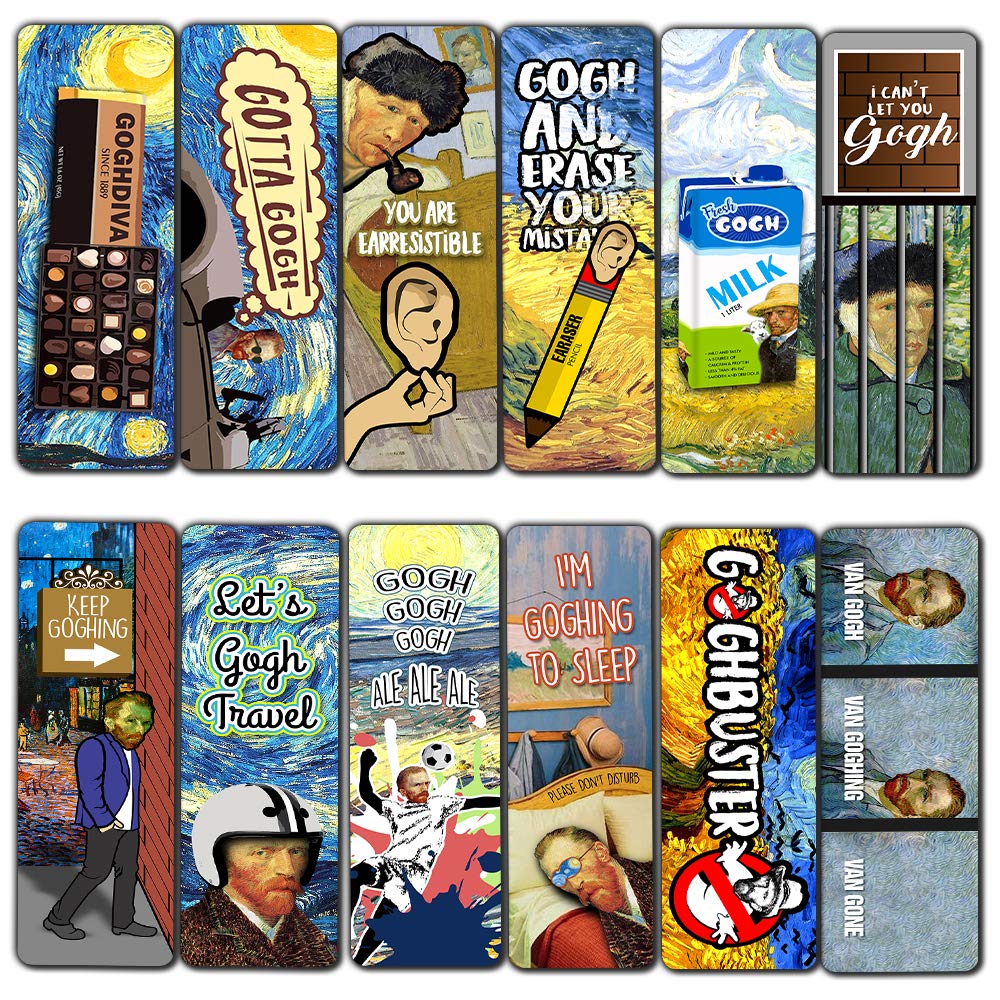 Meme Bookmarks Obsessed With Van Gogh Series 1 30 Pack | Desertcart OMAN