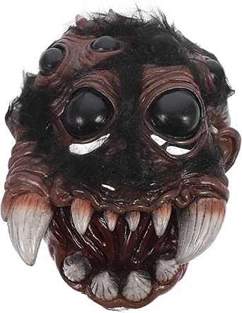 Amazon.com: DEARMAMY Halloween Party Spider Mask Scary Spider Mask ...