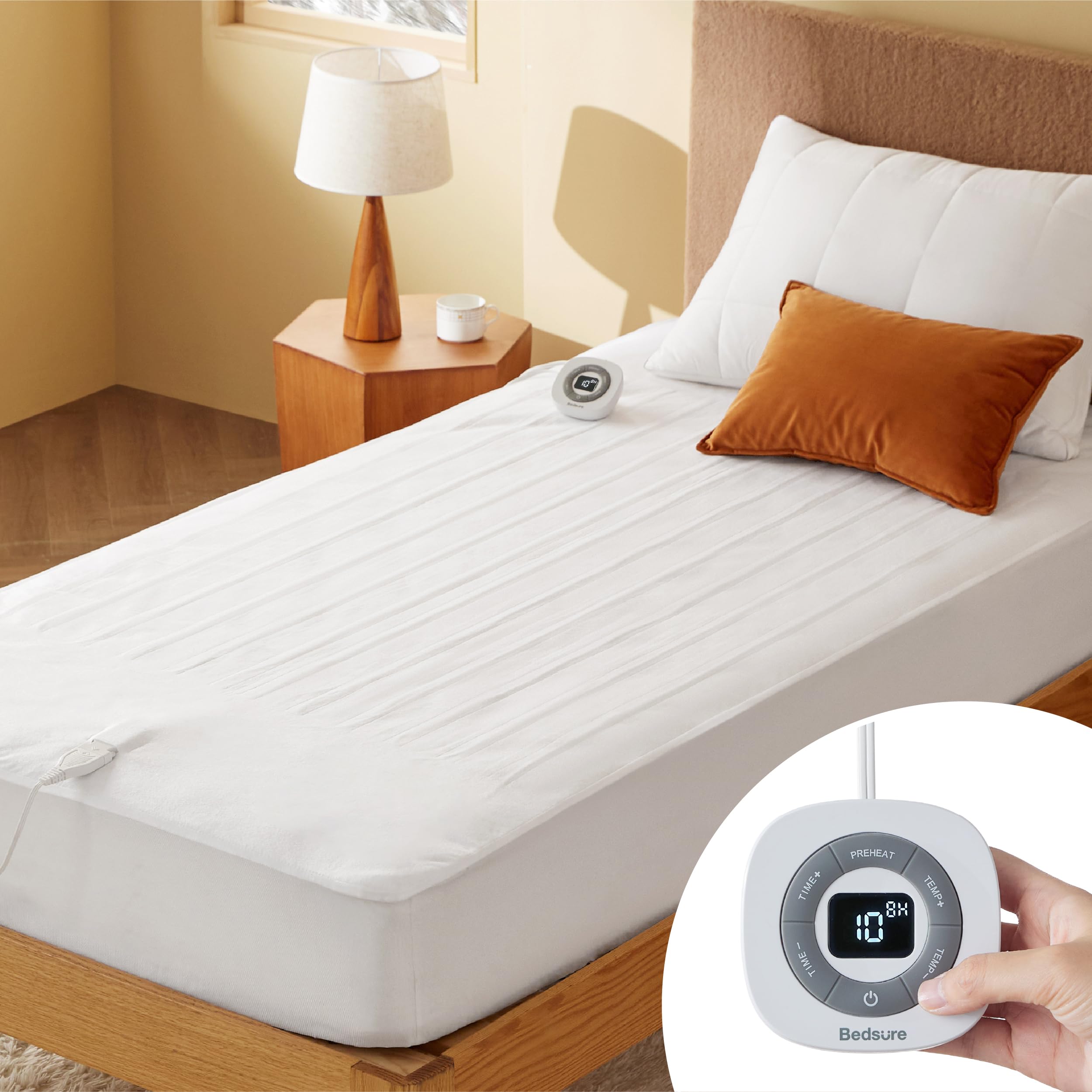Amazon.com: Bedsure Heated Mattress Pad Full Size - Electric Mattress ...