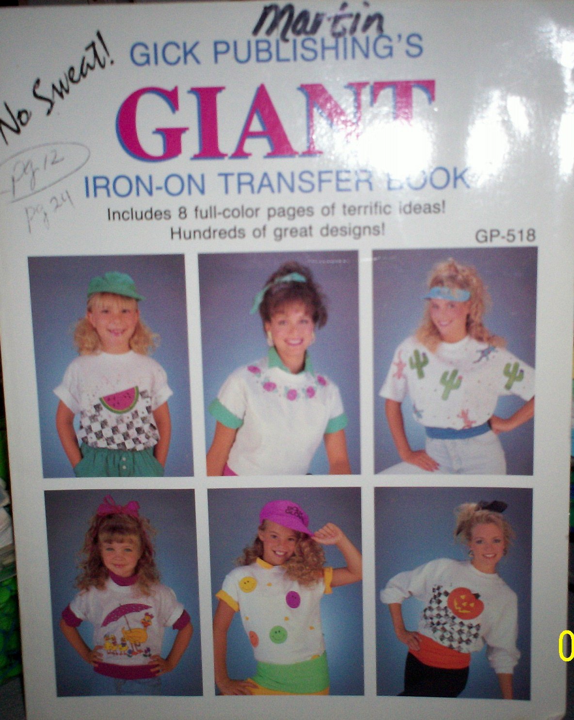 Gick Publishing's Giant Iron-on Transfer Book: Gick Design Staff ...