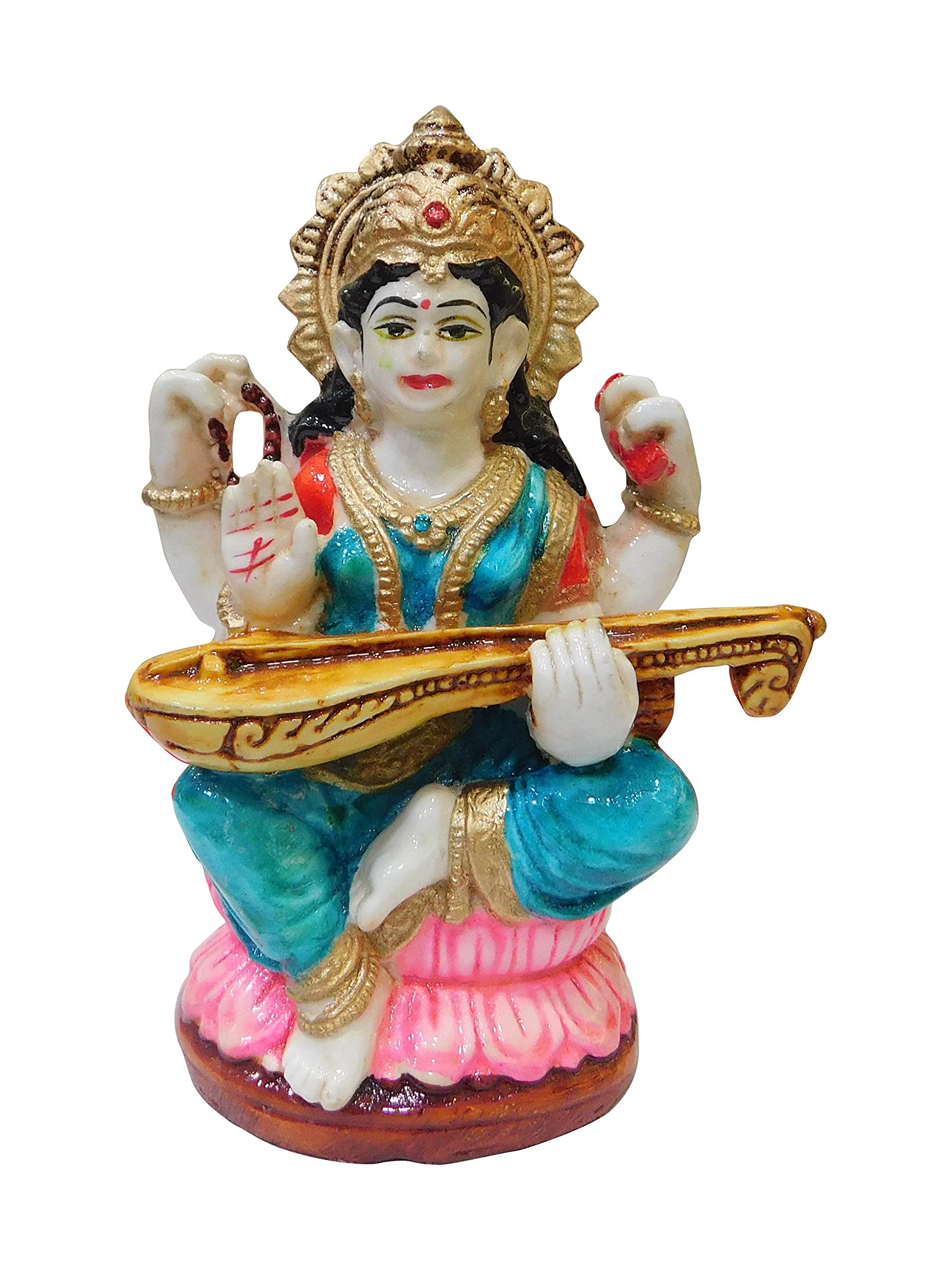 Buy Saraswati Ji Murti | Goddess Saraswati Idol | Maa Sharda Murti ...