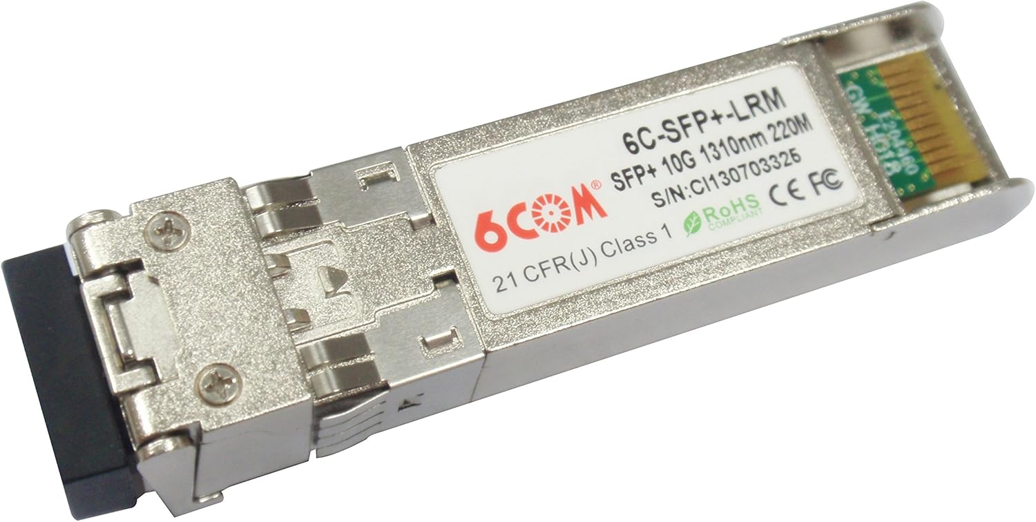 Amazon.com: 6COM 10G 220m Multi Mode Datacom SFP+ Transceiver ...
