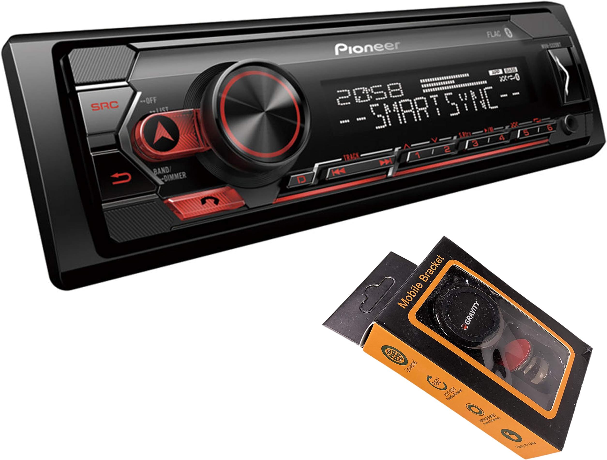 Amazon.com: Pioneer MVH-S522BS Amazon Alexa, Pioneer Smart Sync ...