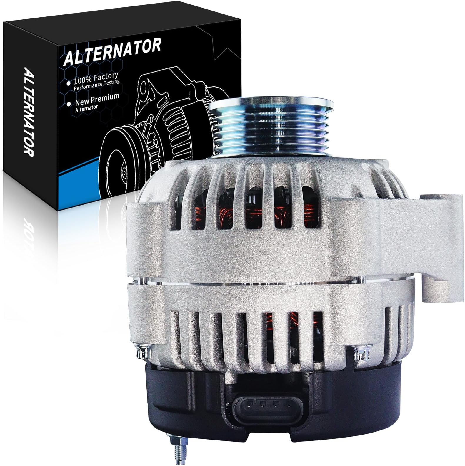 Amazon.com: SZKAIDAG Upgraded Alternator for:-Chevy Silverado Tahoe ...