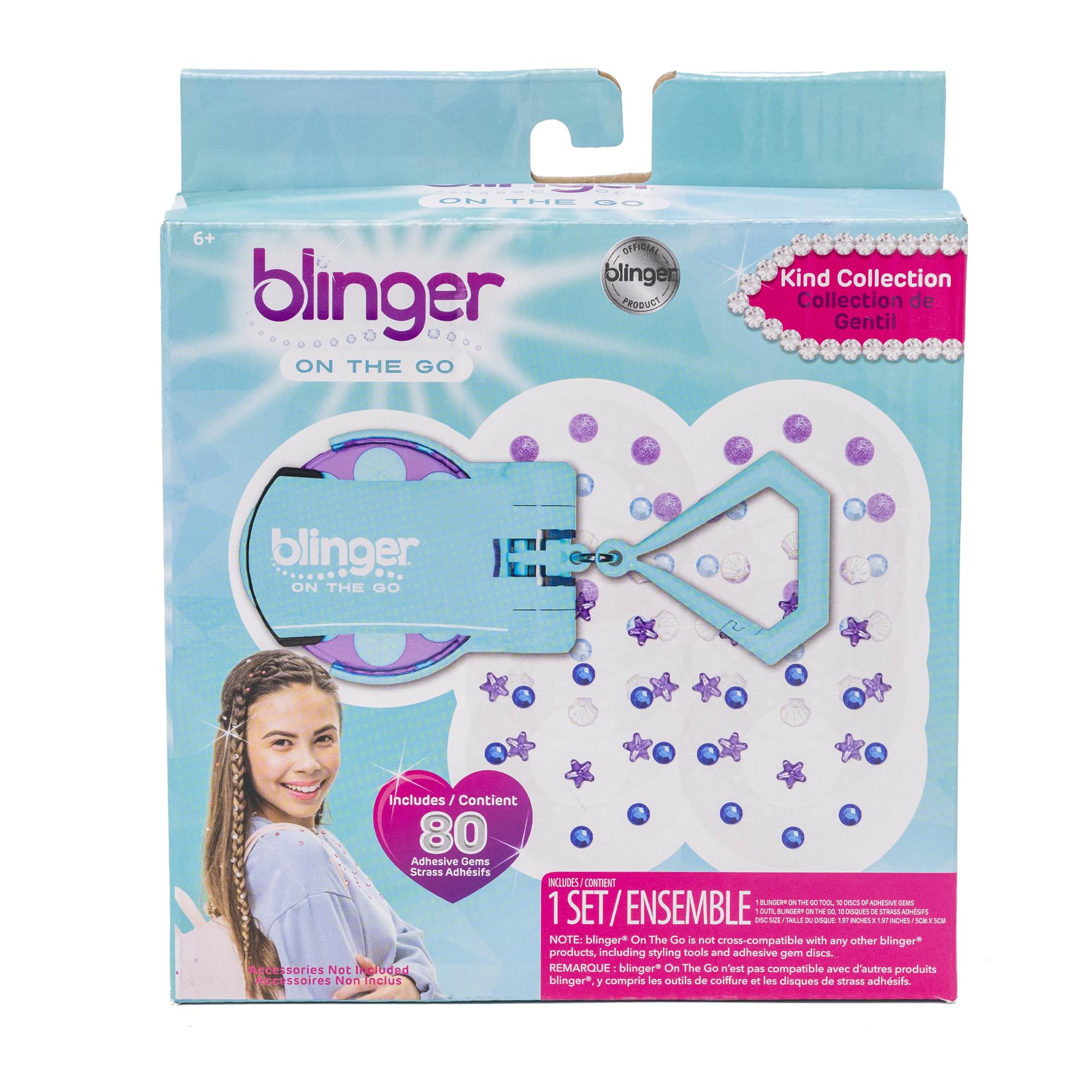 Amazon.com: blinger On The Go Mini Starter Kit – Kind (Blue) | 80 ...
