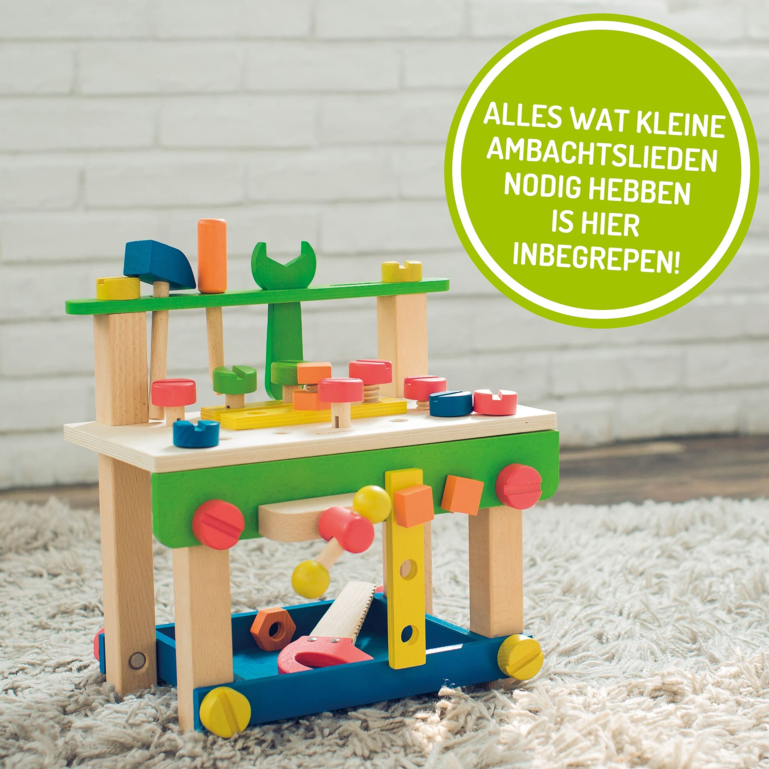 Everearth Werkbank EverEarth Wooden Toys: Sustainable & Educationally