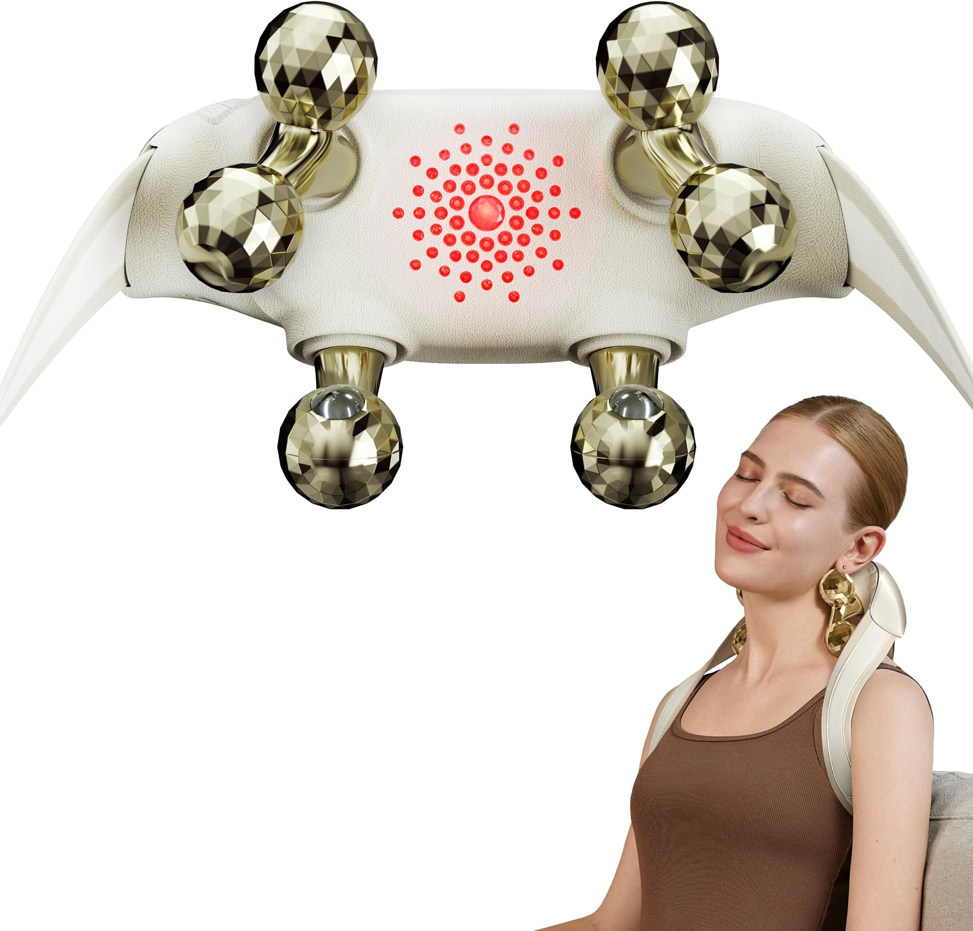Amazon.com: SKG Neck Massager for Pain Relief Deep Tissue FSA HSA ...